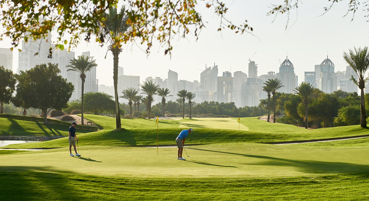 Emirates Dubai Majlis View Of Green
