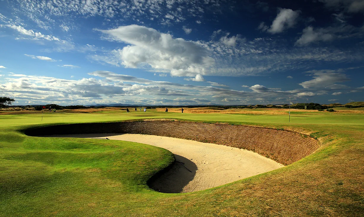 St Andrews greenside bunker