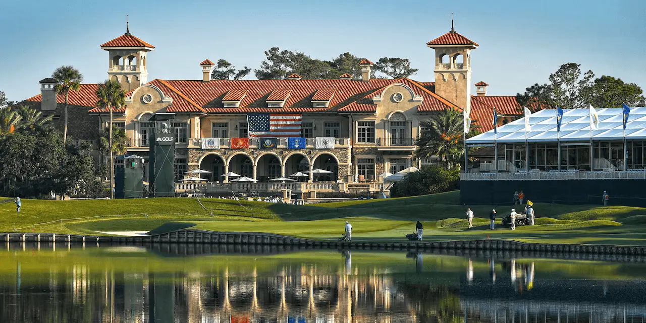 TPC Sawgrass Players Stadium Final Hole Clubhouse